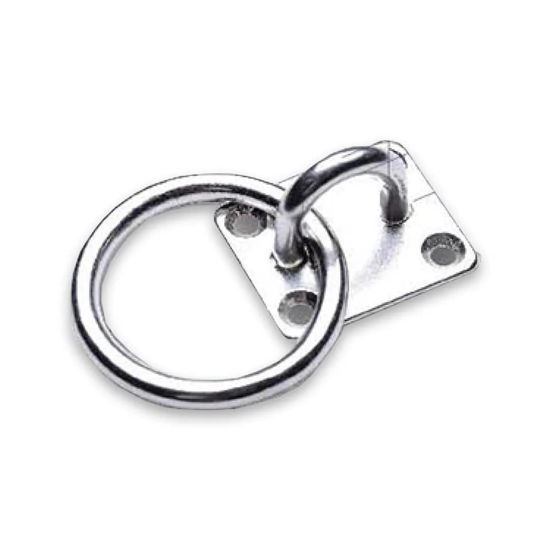 Square Pad + Eye + Ring - CableRod